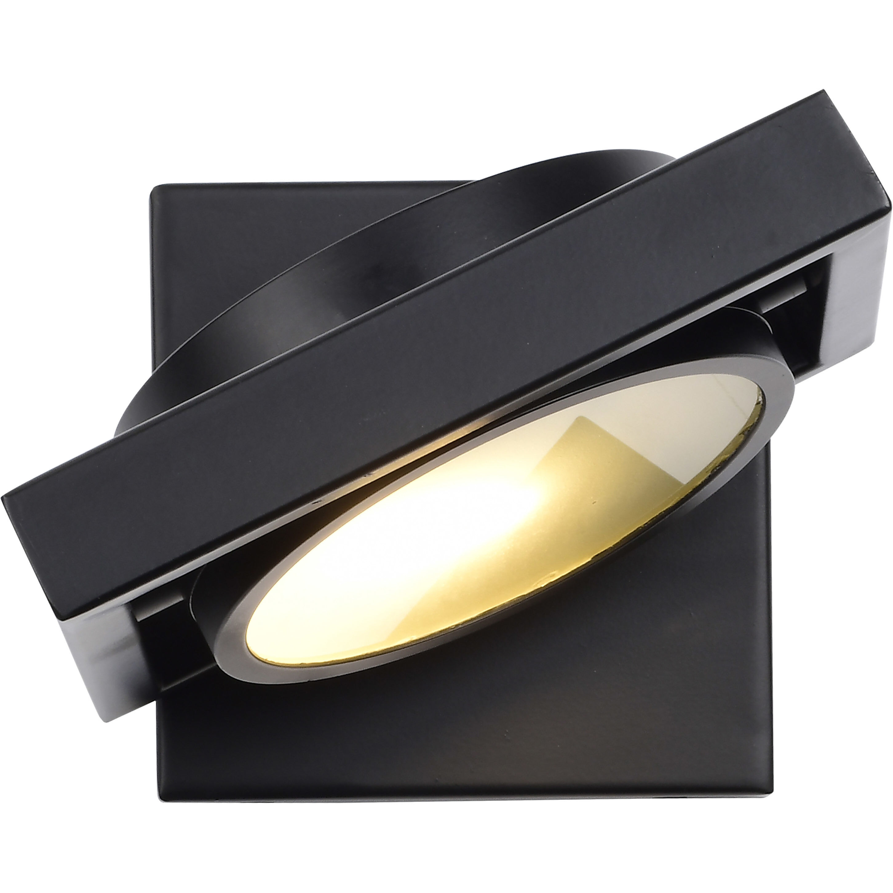 Nuvo 62/993 Hawk LED 7 inch Black Wall Sconce Wall Light