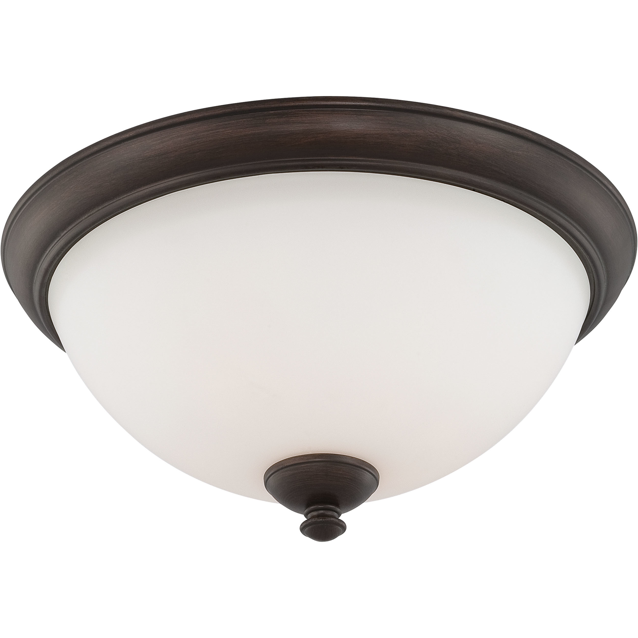 Nuvo 60/5141 Patton 3 Light 16 inch Prairie Bronze Flush Mount Ceiling ...