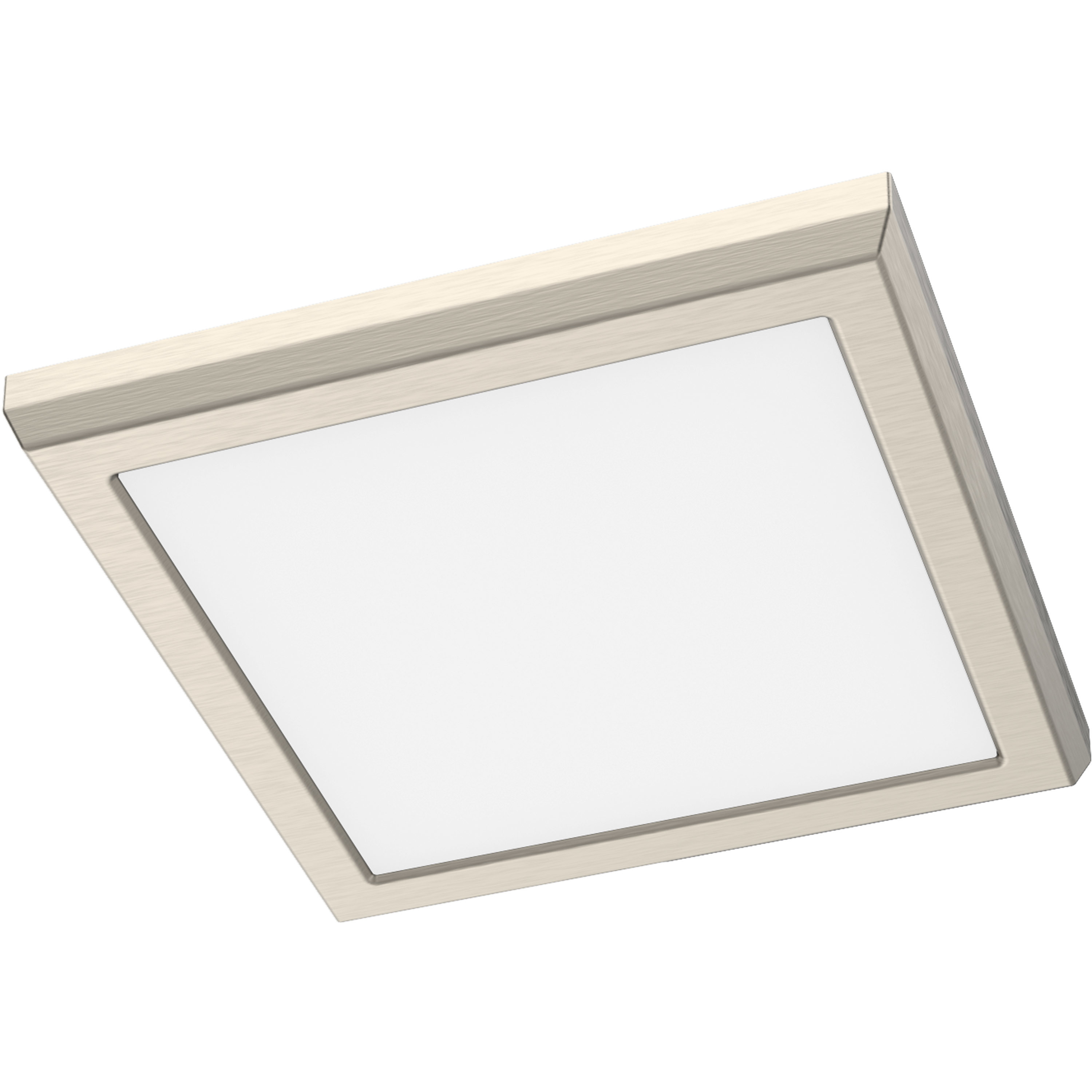 Nuvo 62/1917 Blink LED 7 inch Brushed Nickel Edge Lit Ceiling Light