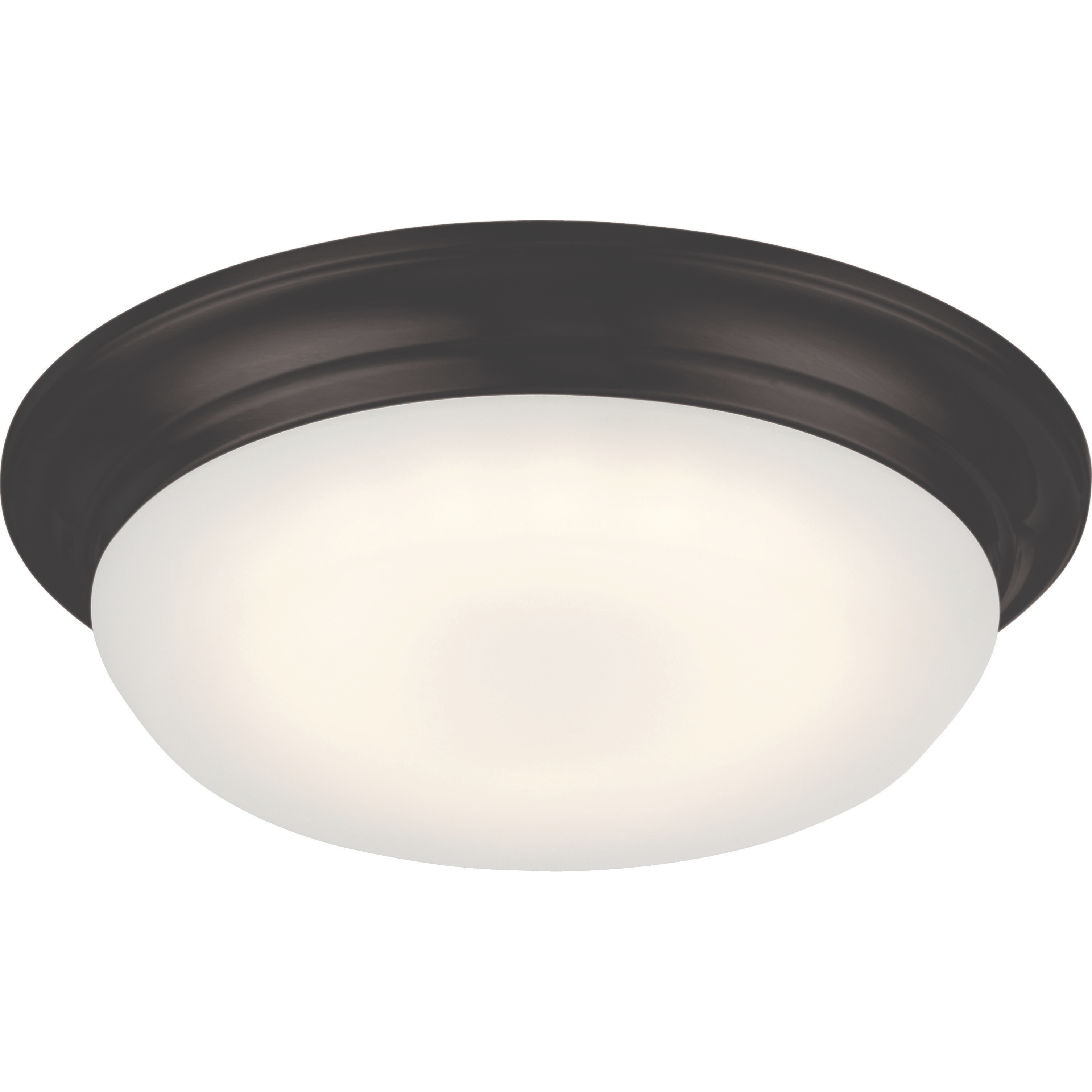 Nuvo 62/702 Libby LED 11 inch Mahogany Bronze Flush Mount Ceiling Light