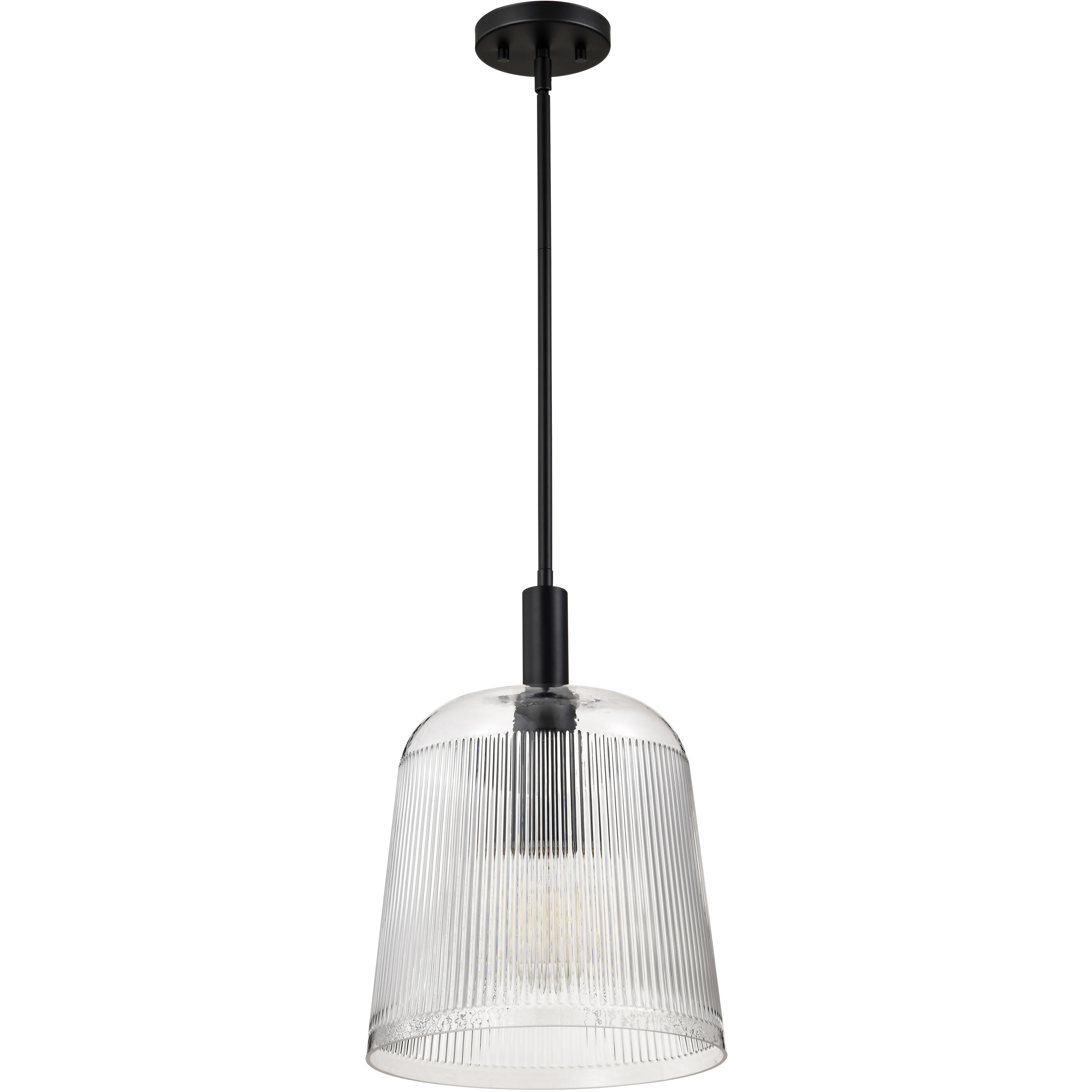 Nuvo 60/8607 Grayson 12 inch Matte Black Pendant Ceiling Light