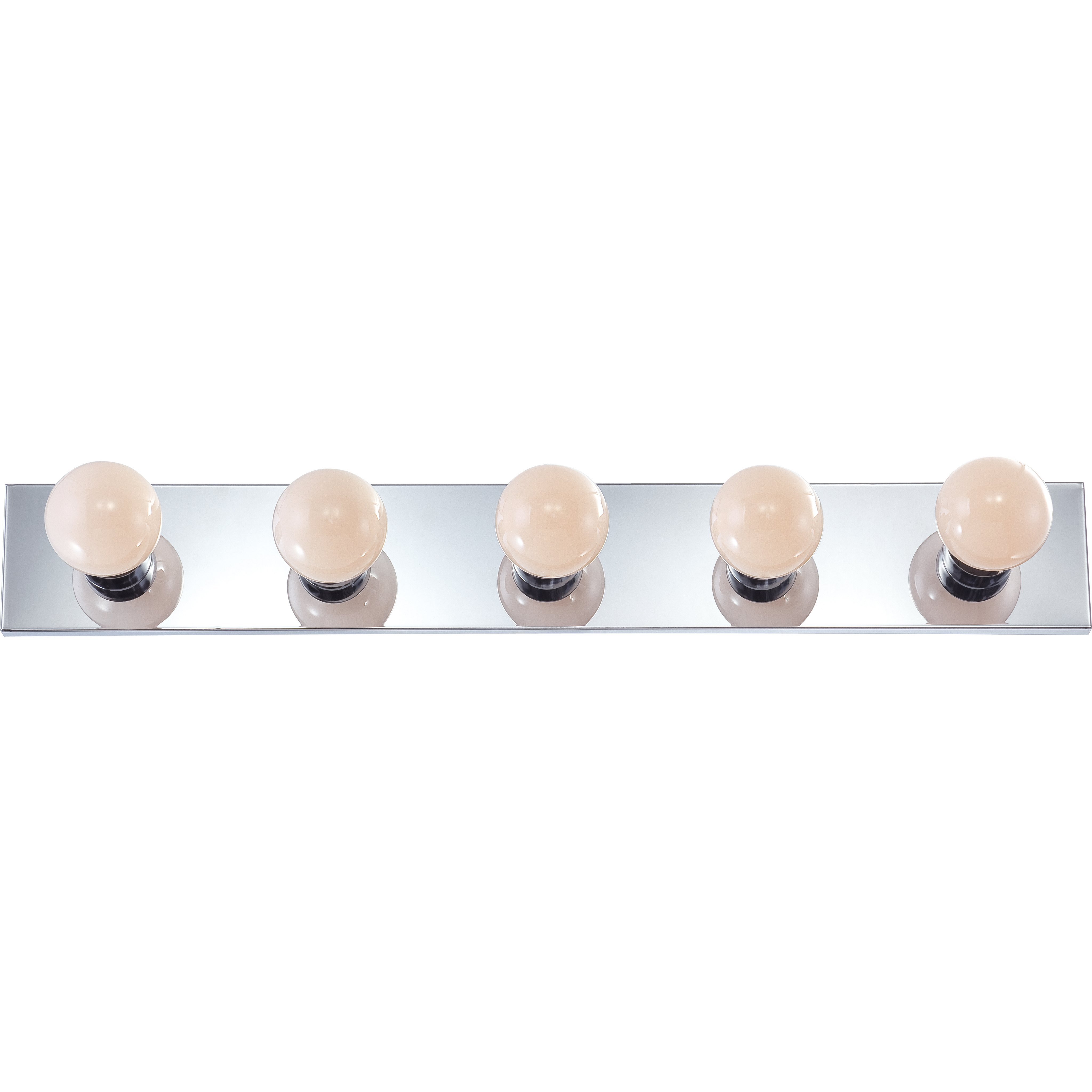 Nuvo SF77/196 Brentwood 5 Light 30 inch Polished Chrome Vanity Light Wall Light